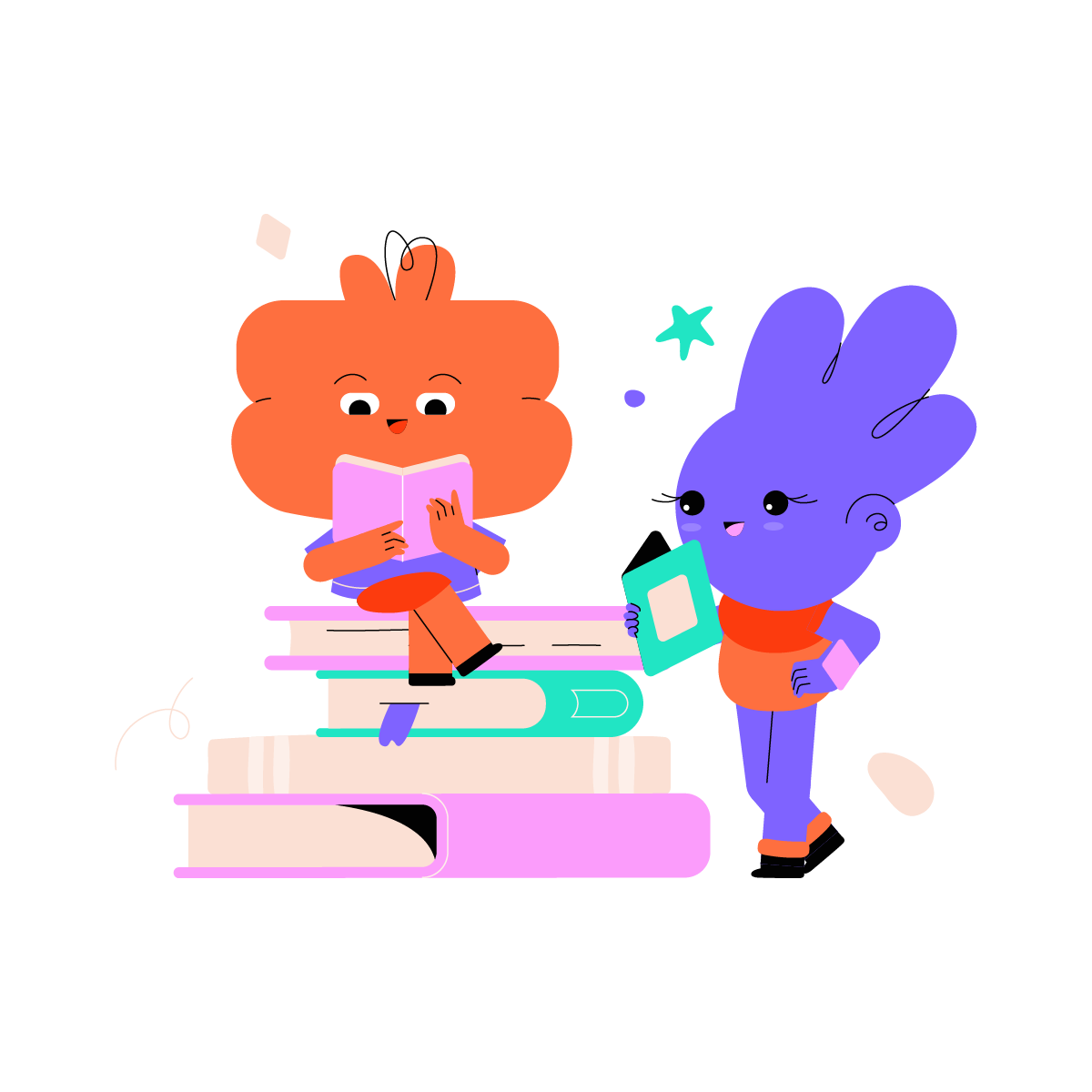 Knowledge and Learning Animations Set - JSON, Lottie, MP4, GIF