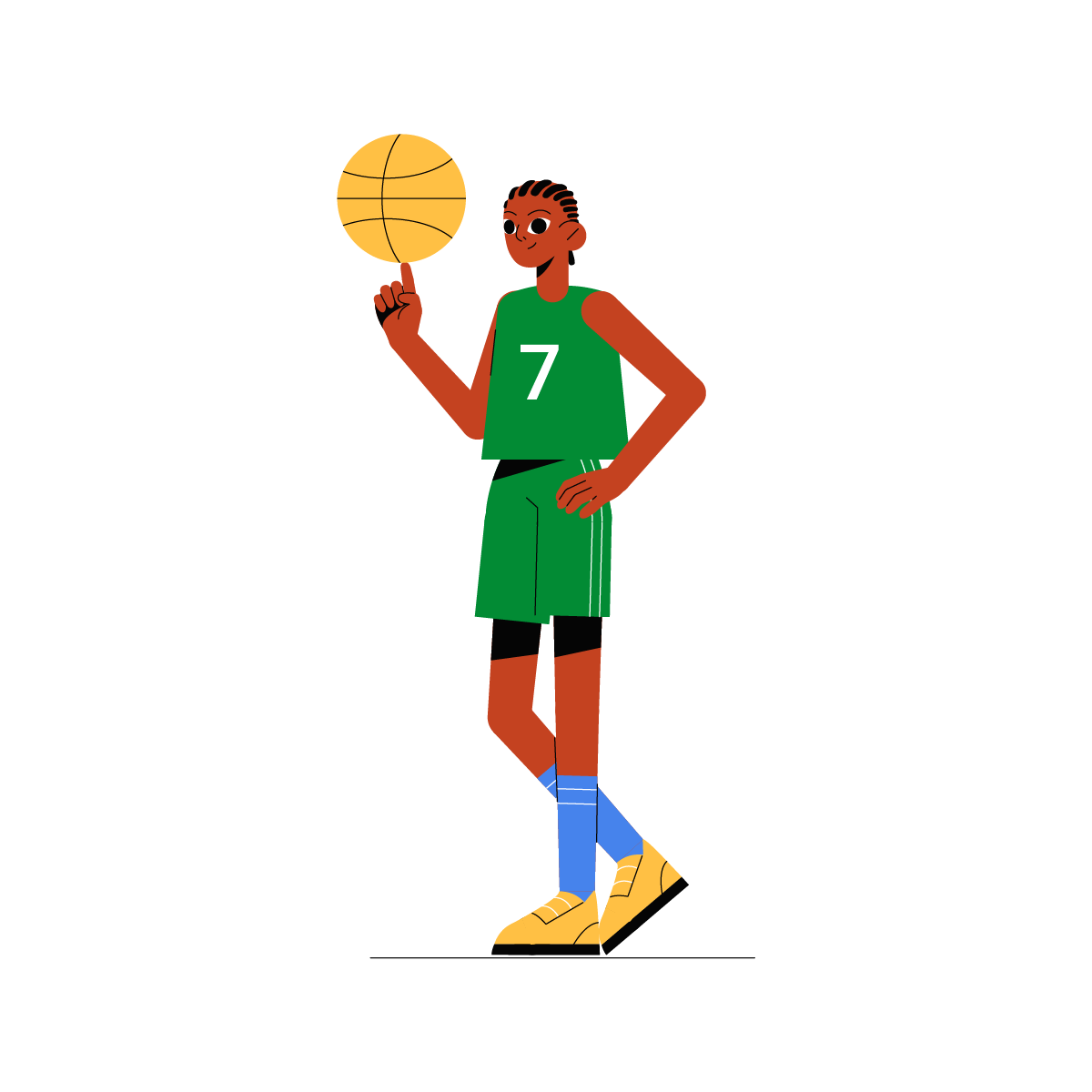 Sports Activity Animations Set - JSON, Lottie, MP4, GIF