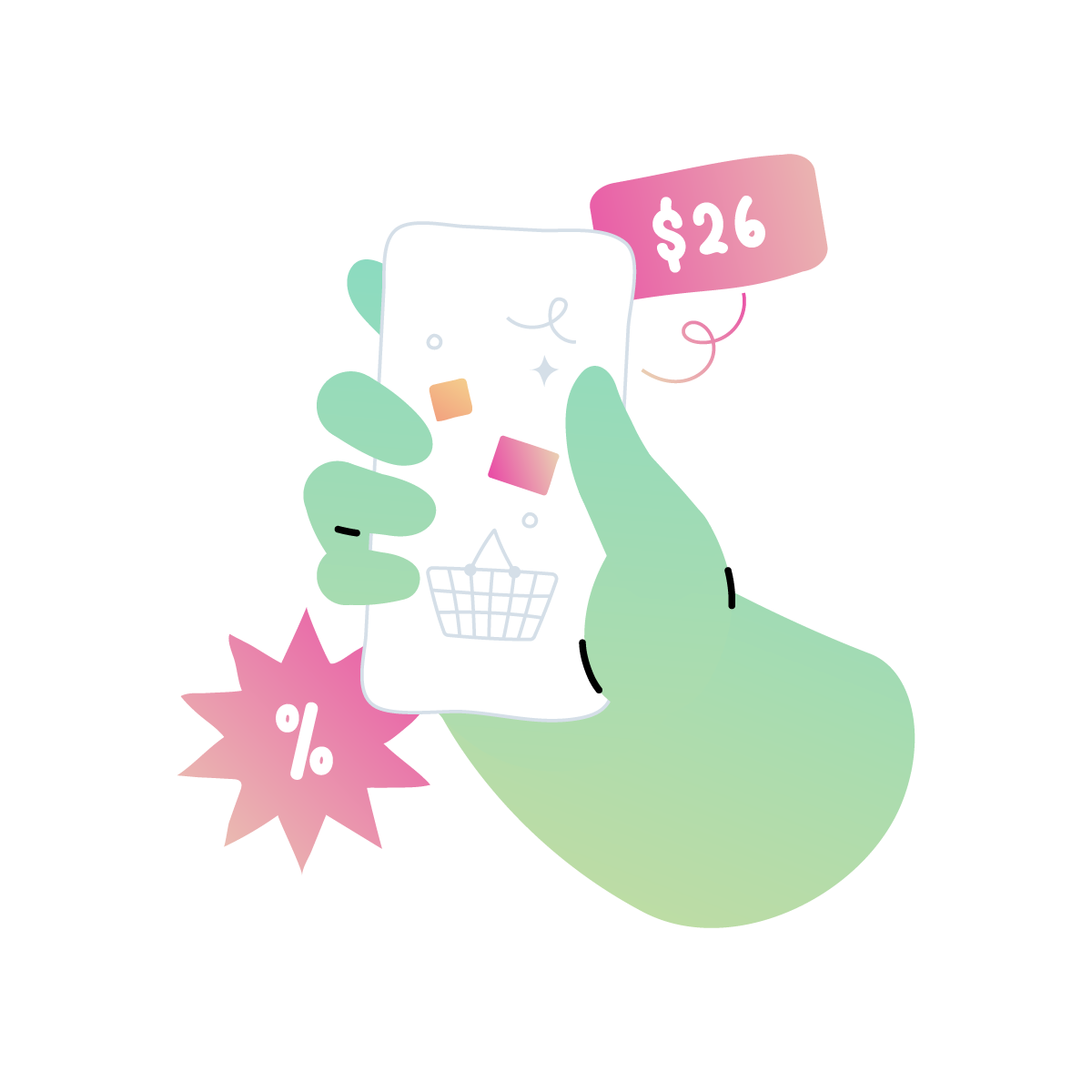 Ecommerce and Online Shopping Animations Set - JSON, Lottie, MP4, GIF