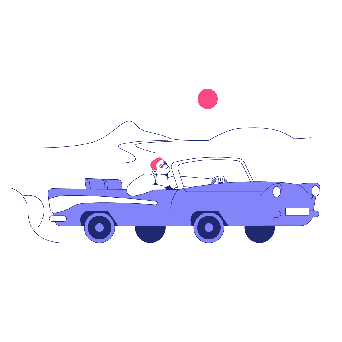 Automotive & Cars Animations Set - JSON, Lottie, MP4, GIF