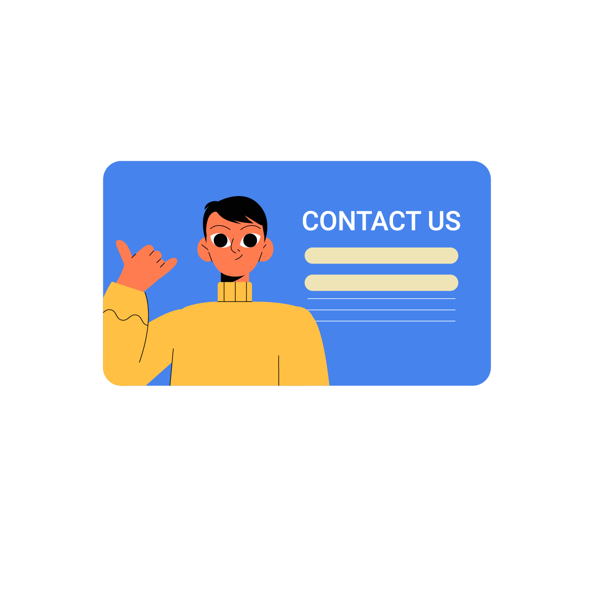 Customer Services Animations Set - JSON, Lottie, MP4, GIF