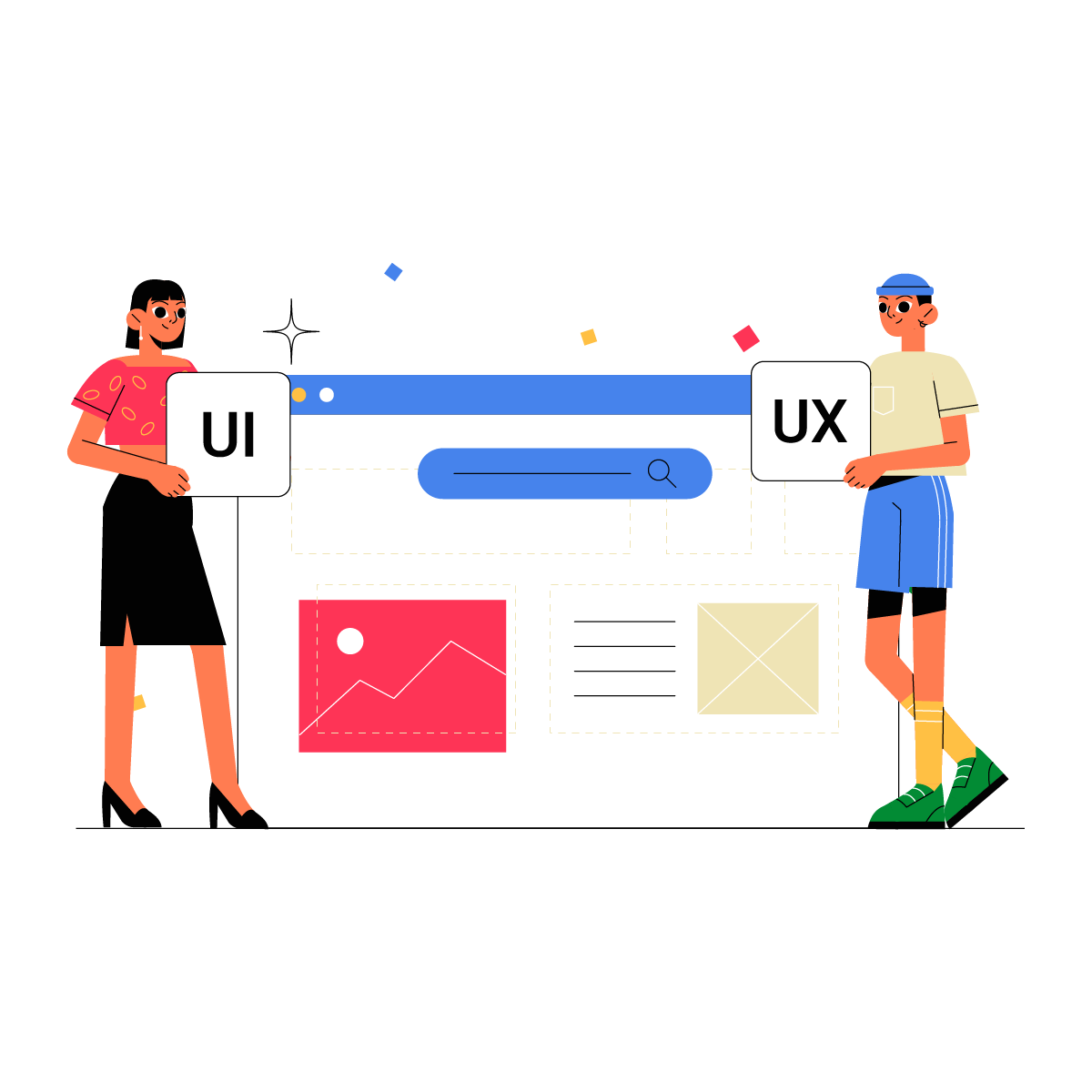 UI & UX Design Animations Set - JSON, Lottie, MP4, GIF