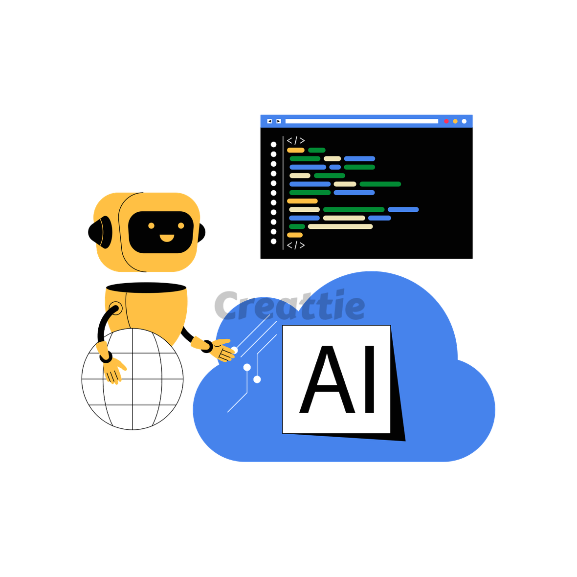 Download Artificial Intelligence Assets animation in Lottie JSON