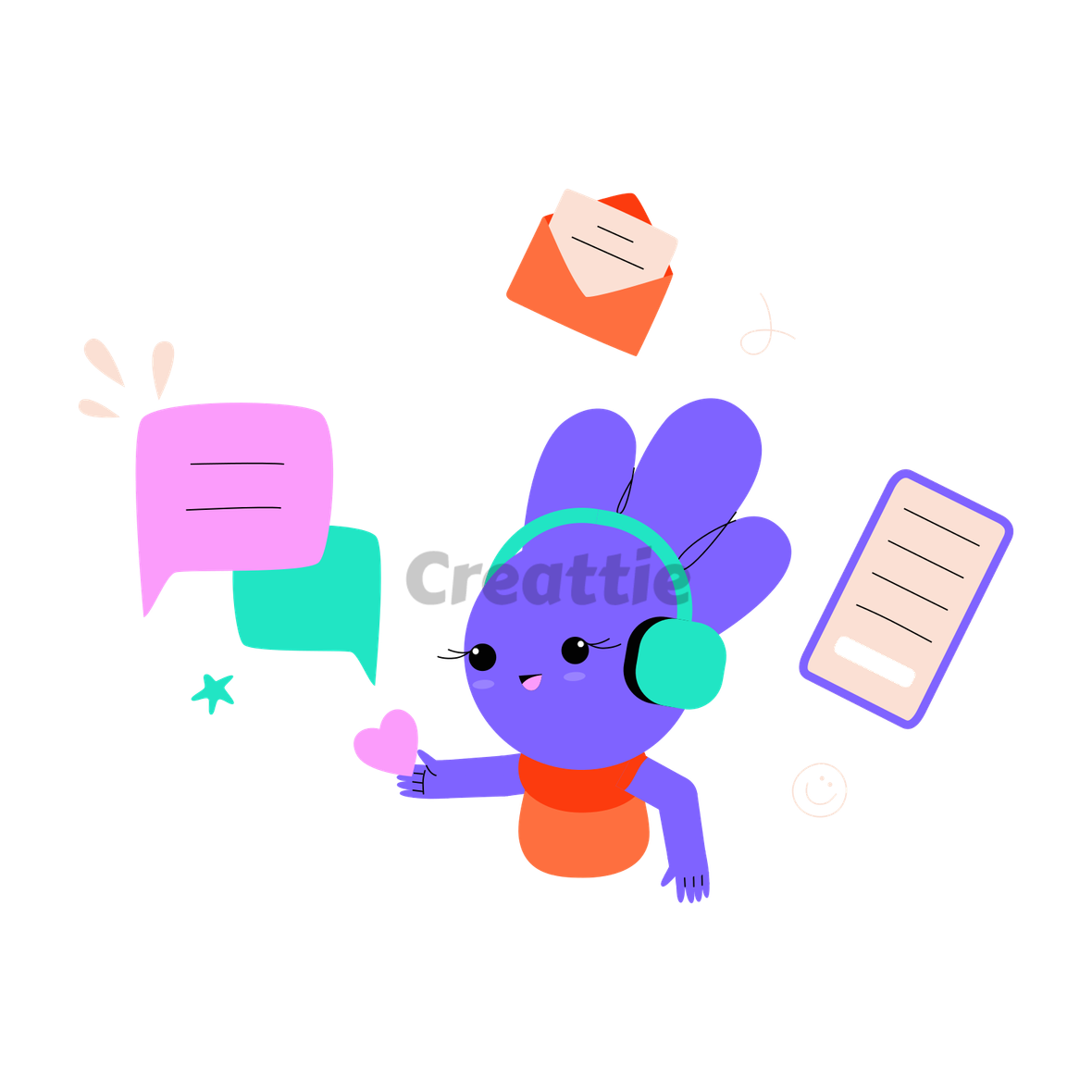 Download Customer Service animation in Lottie JSON