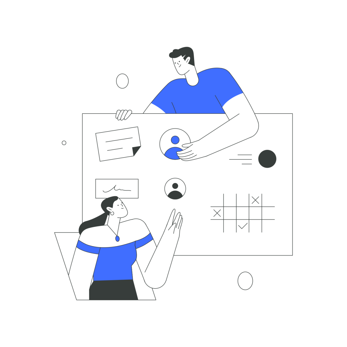 Download Task Assignment animation in Lottie JSON