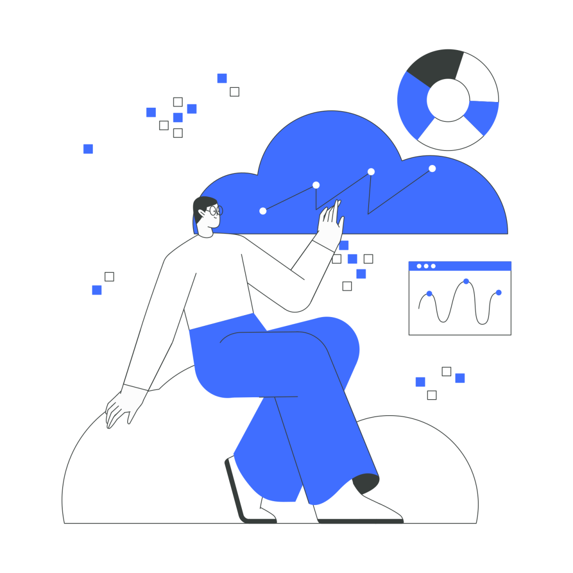 Download Data Analysis animation in Lottie JSON