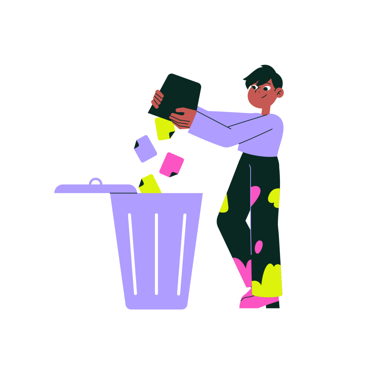 Download Recycle Bin animation in Lottie JSON