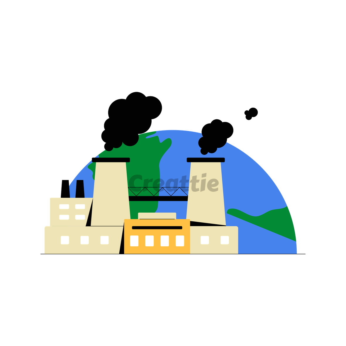 Download Global Air Pollution animation in Lottie JSON