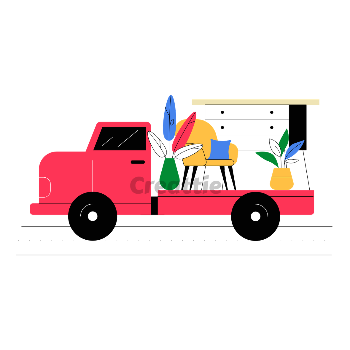 Download Relocation animation in Lottie JSON