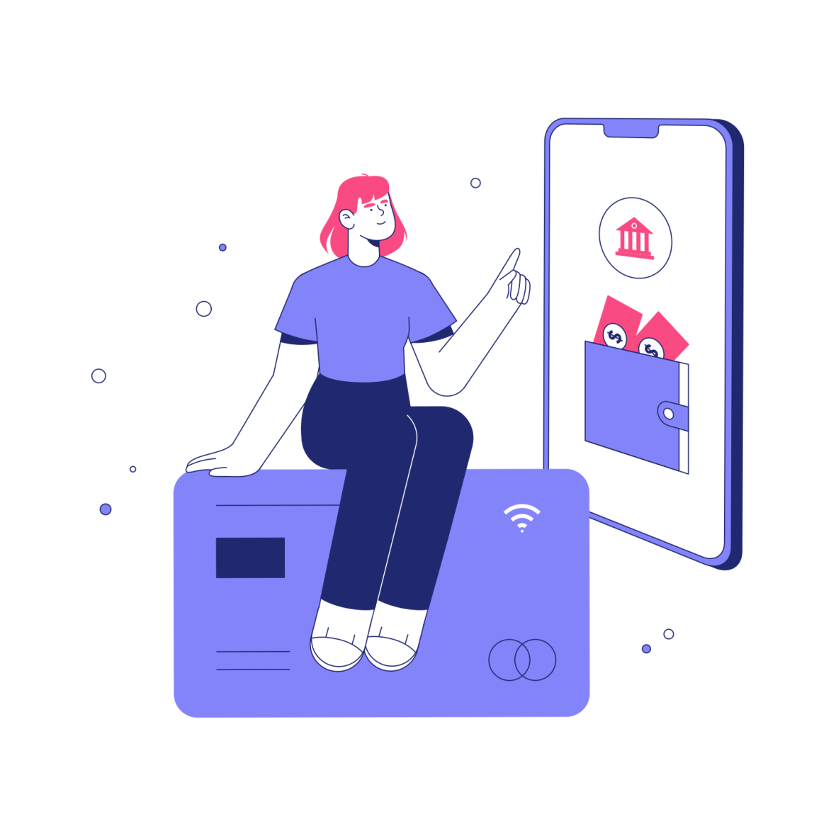 Download Digital Wallet animation in Lottie JSON