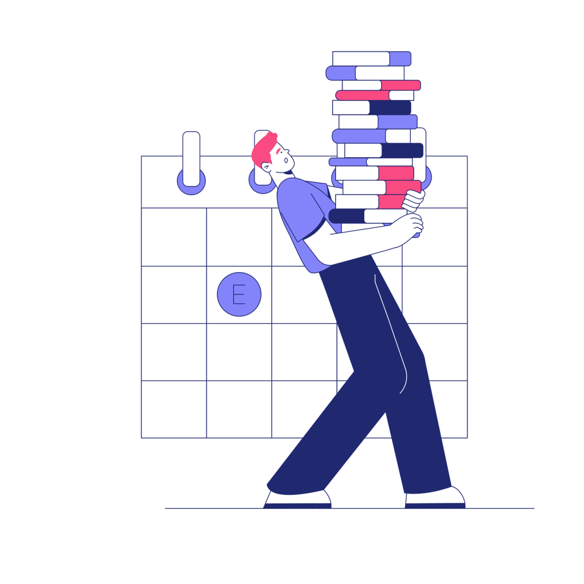 Download Exam Preparation animation in Lottie JSON