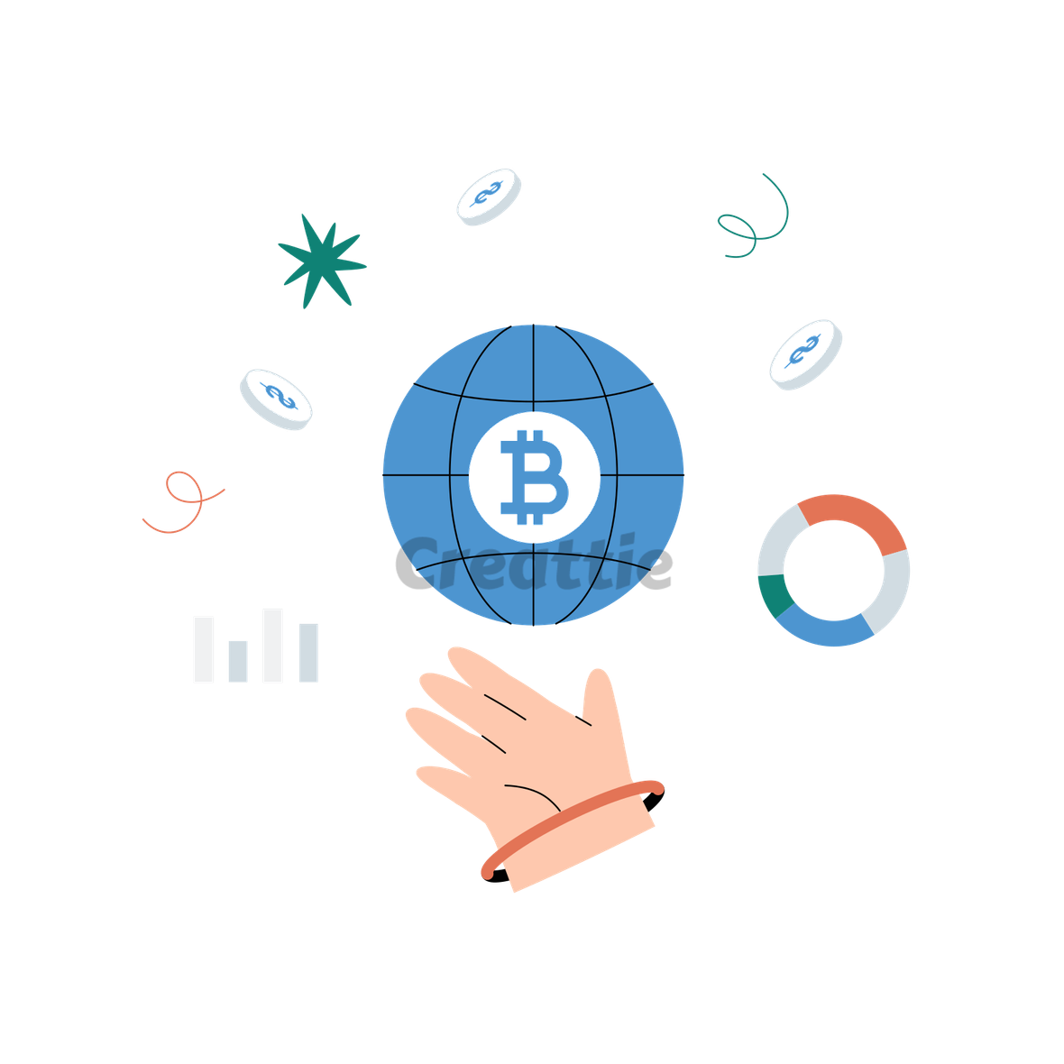 Download Bitcoin Boost animation in Lottie JSON