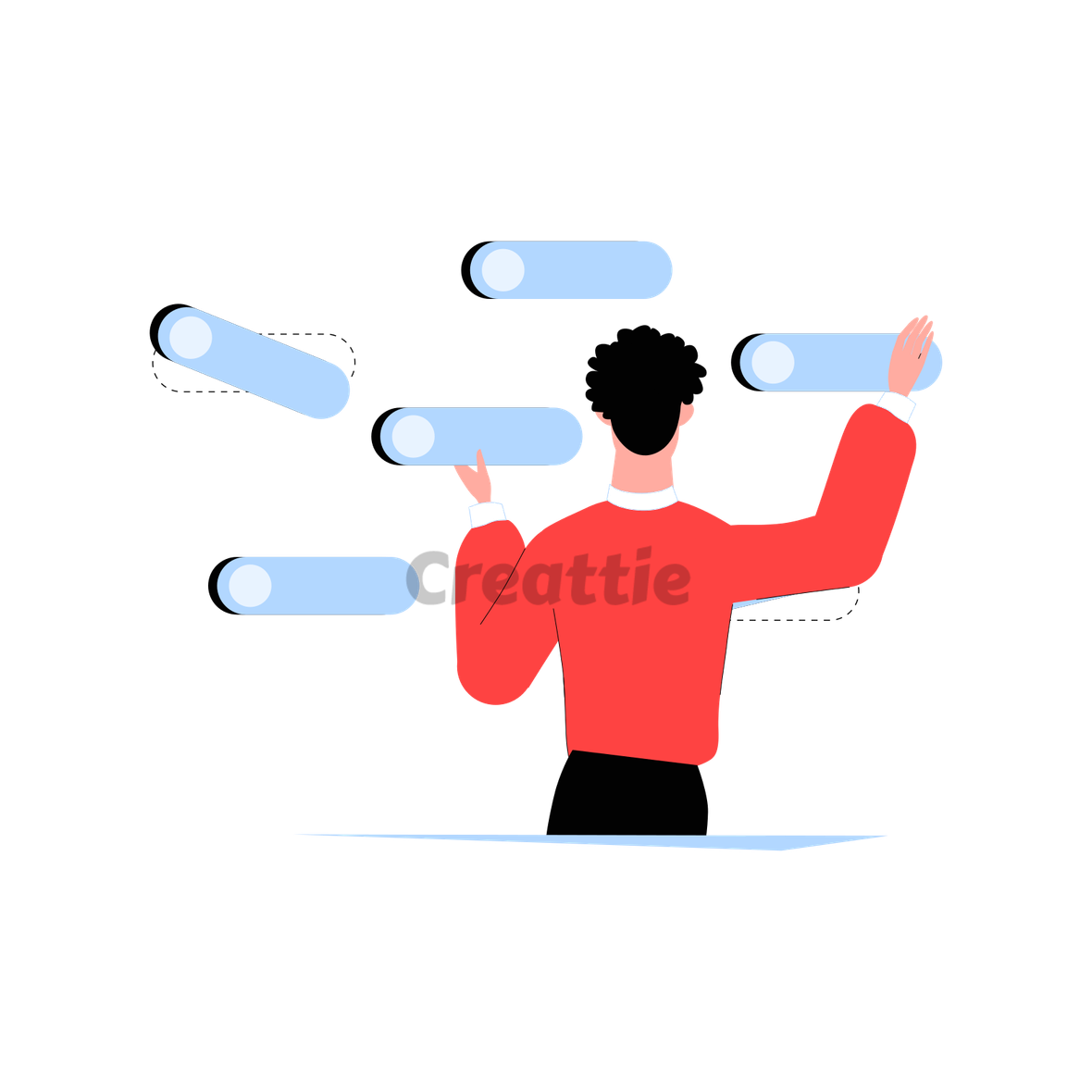 Download Task Allocation Animation In Lottie Json