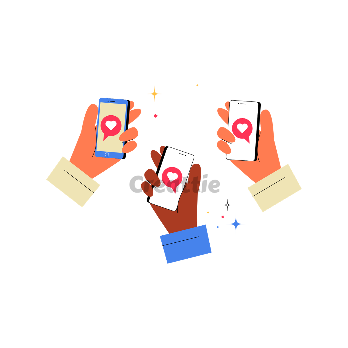 Download Heart Reaction animation in Lottie JSON