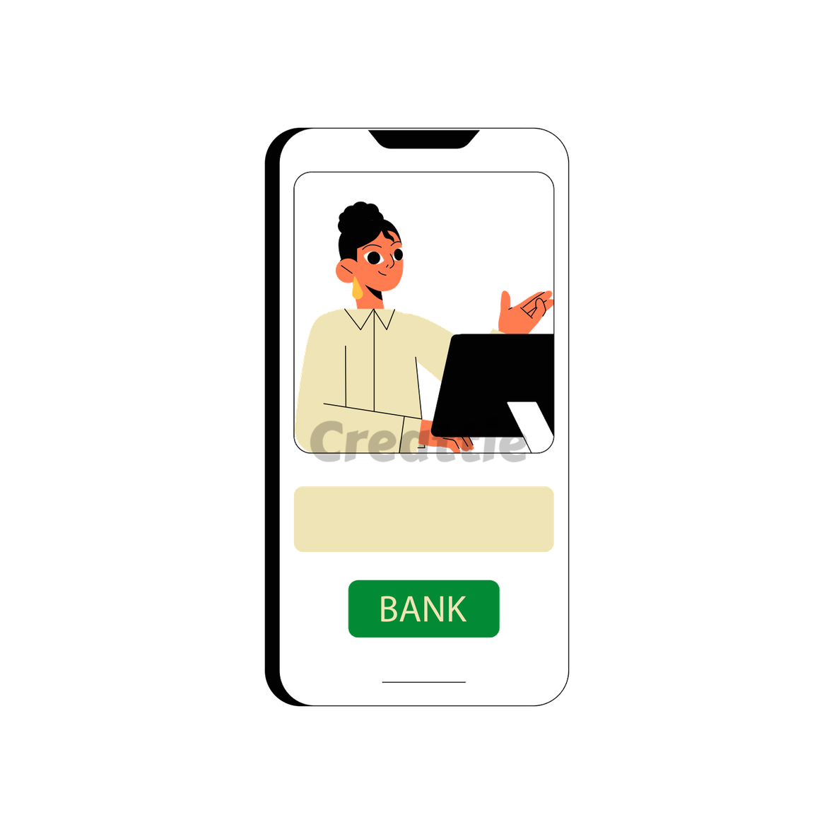 Download Banking App animation in Lottie JSON
