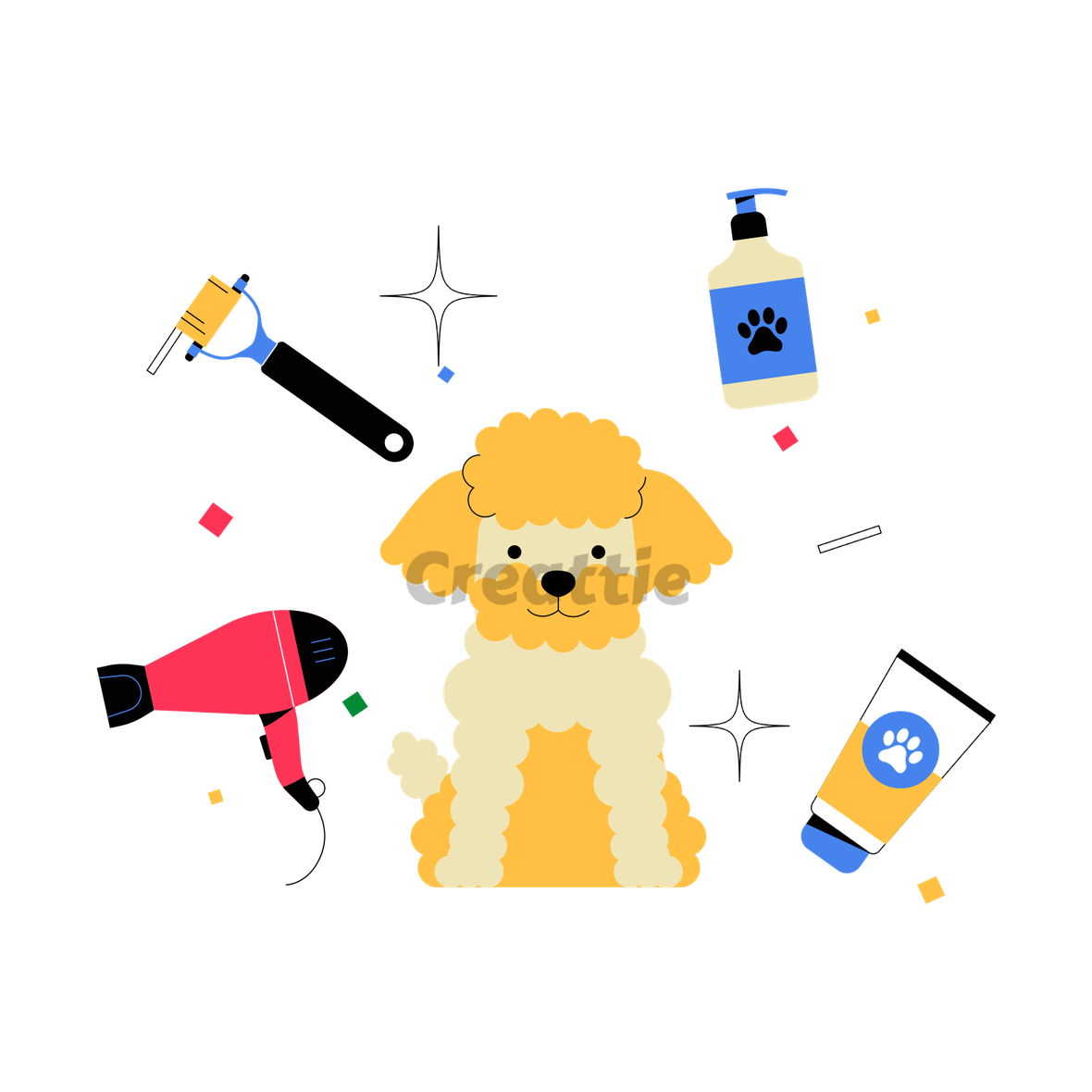 Download Pet Salon animation in Lottie JSON