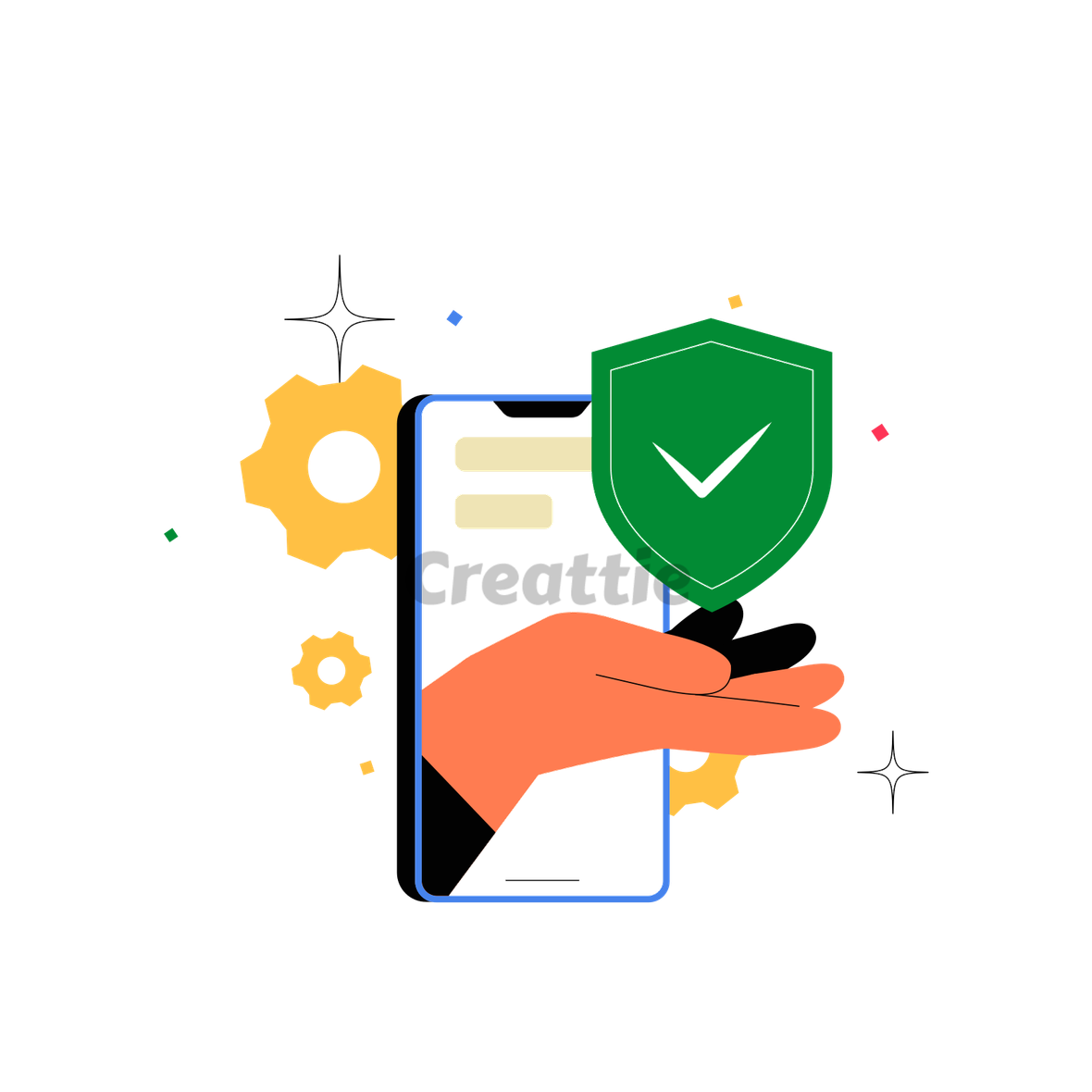 Download Cybersecurity Shield animation in Lottie JSON