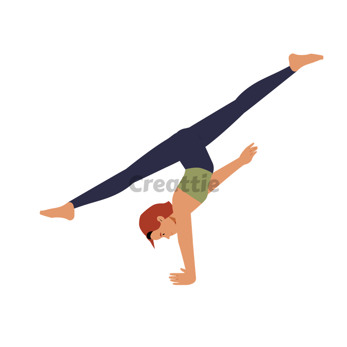 Download Handstand Challenge animation in Lottie JSON
