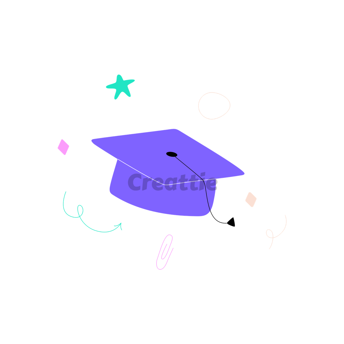 Download Graduation Cap animation in Lottie JSON