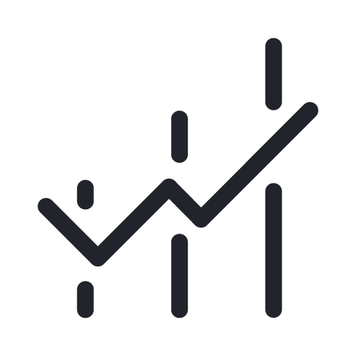 Download Line Chart animated Icons in JSON Lottie