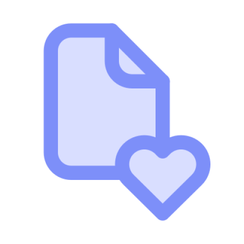 Download File Heart animated Icons in JSON Lottie