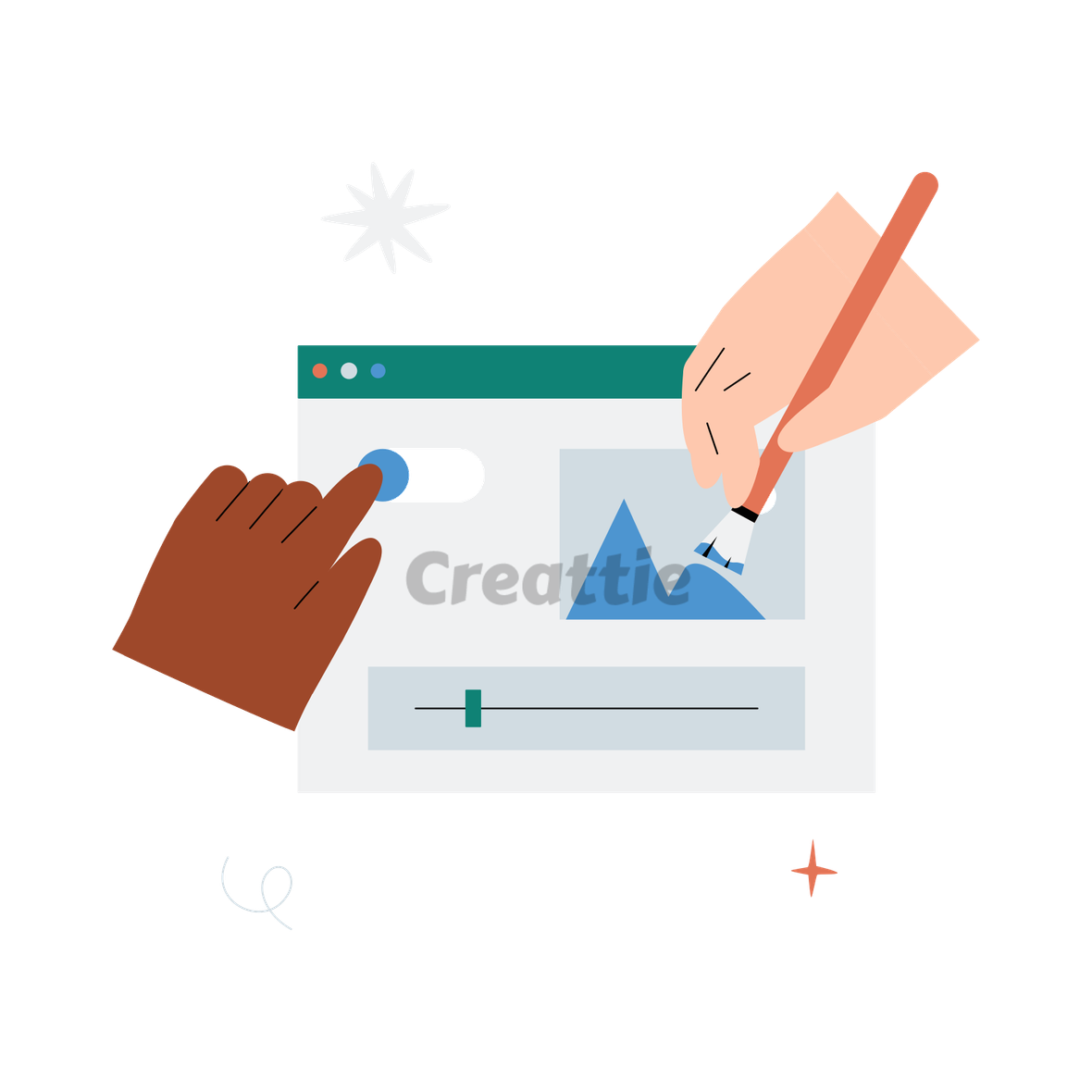 Download UI Design Process animation in Lottie JSON