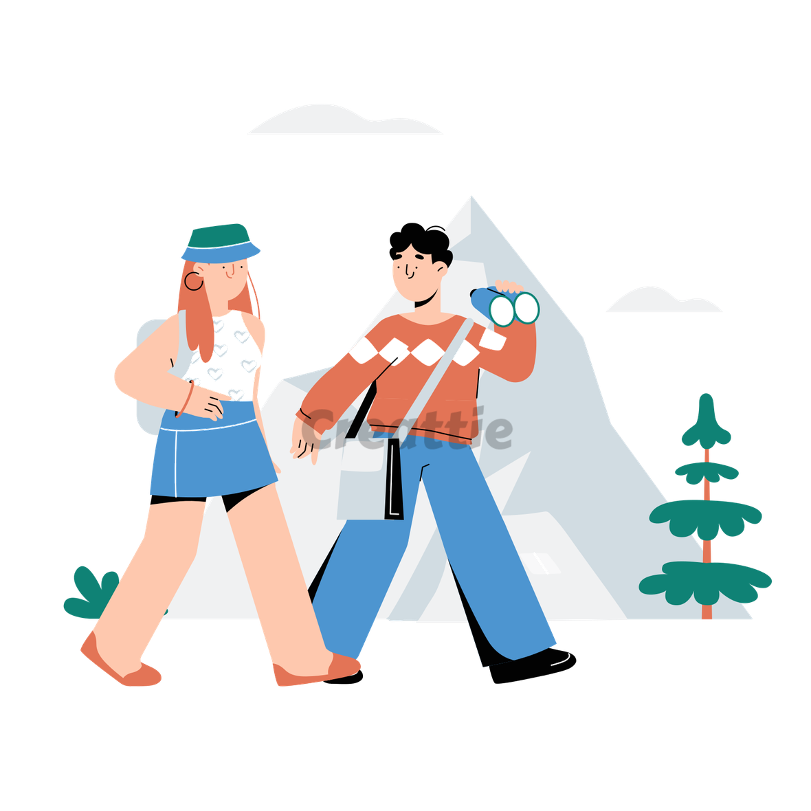 Download Overnight Camping animation in Lottie JSON