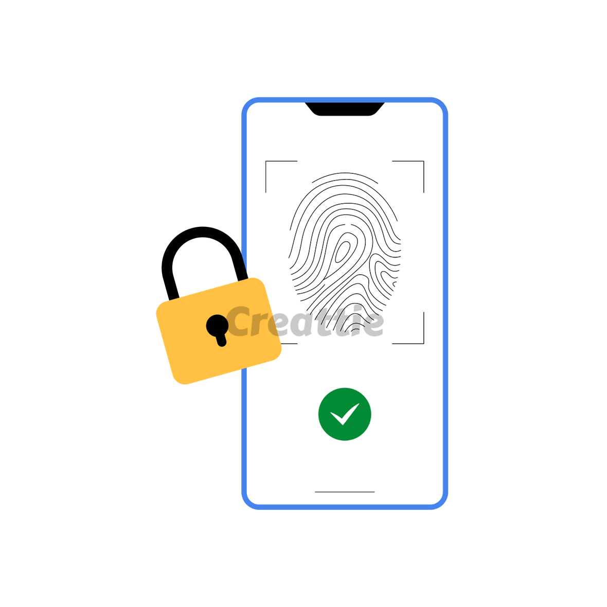 Download Fingerprint Verification animation in Lottie JSON