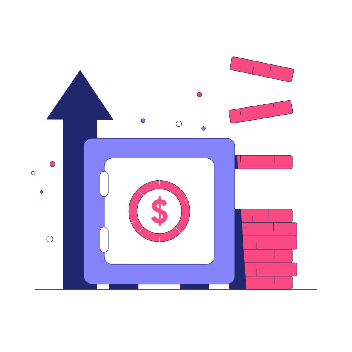 Download Bank Safe animation in Lottie JSON