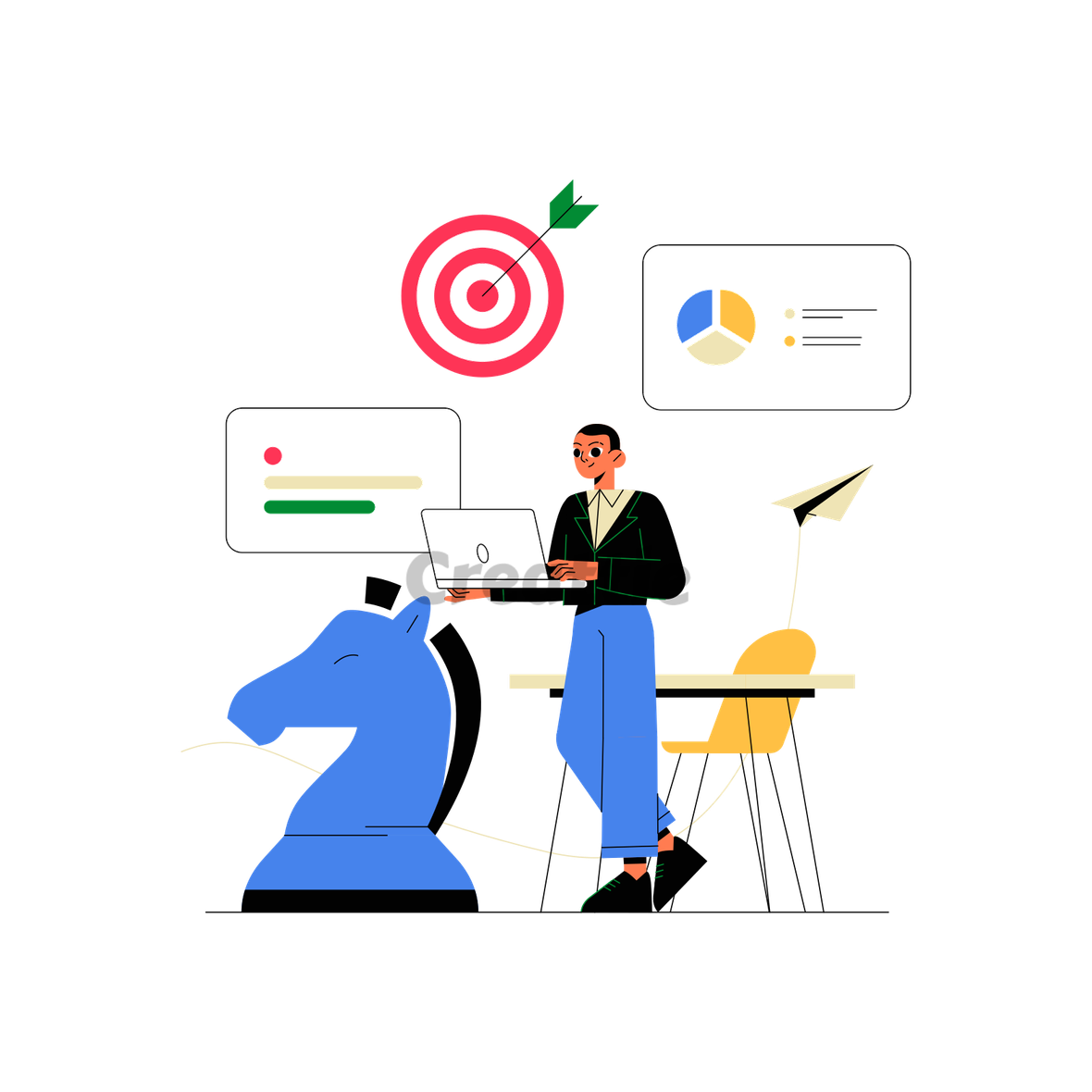 Download Social Strategy animation in Lottie JSON