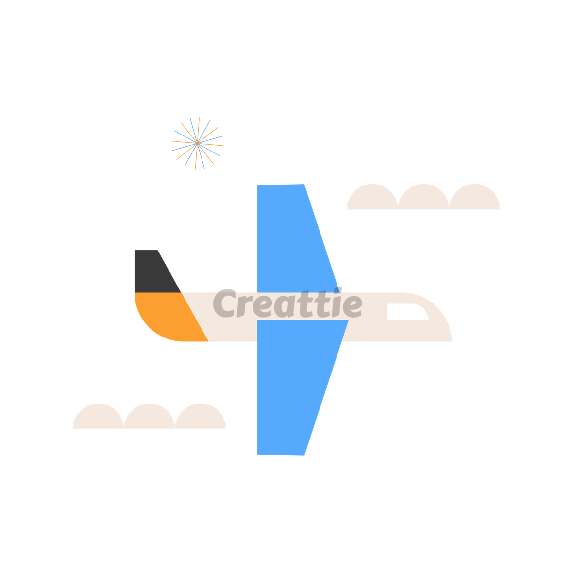 Download Plane animation in Lottie JSON