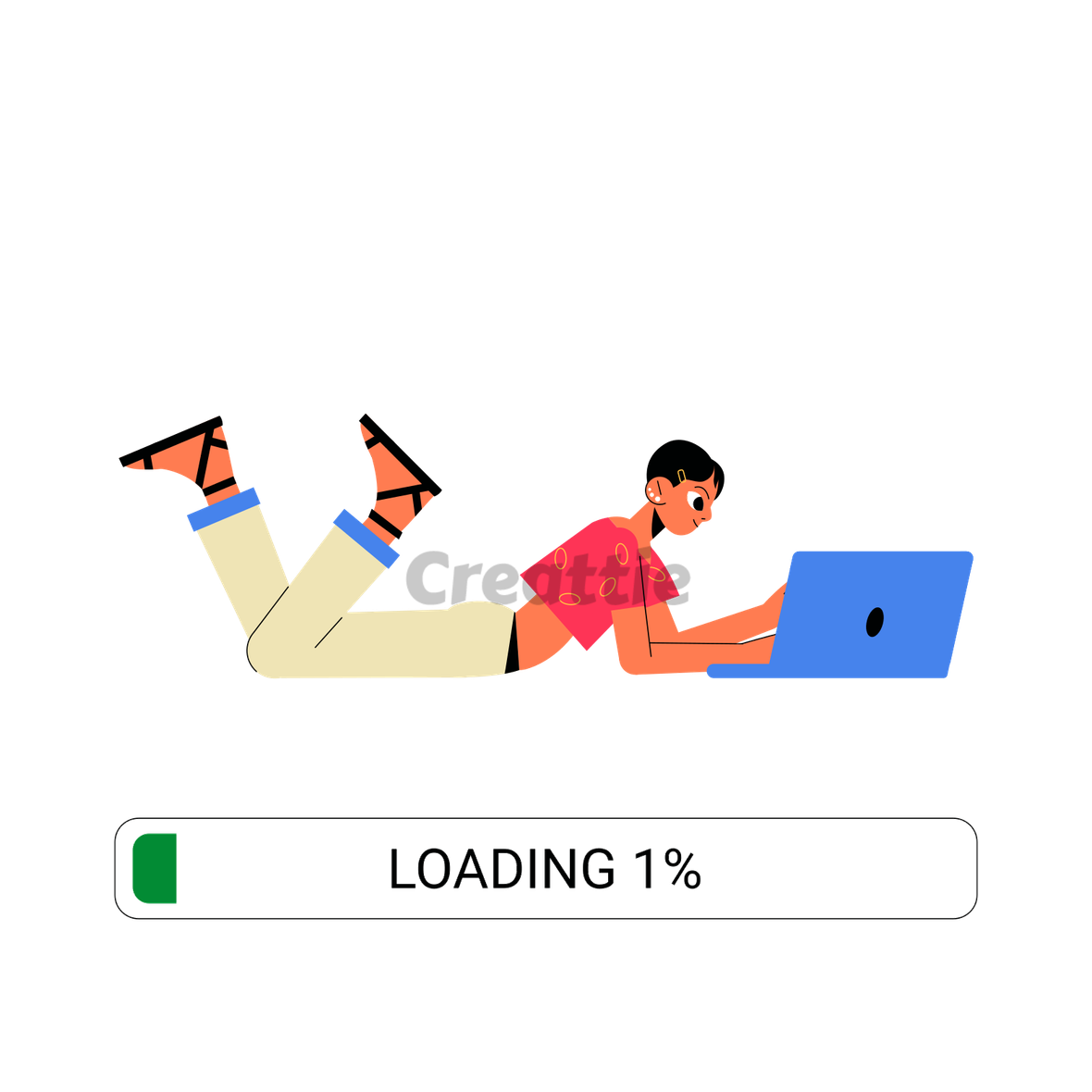 Download Loading Bar animation in Lottie JSON