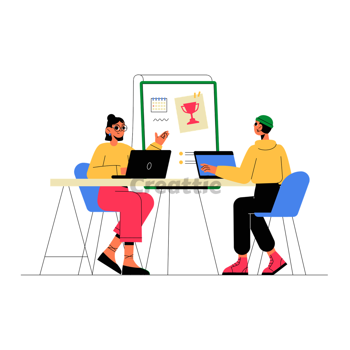 Download Planning Task animation in Lottie JSON