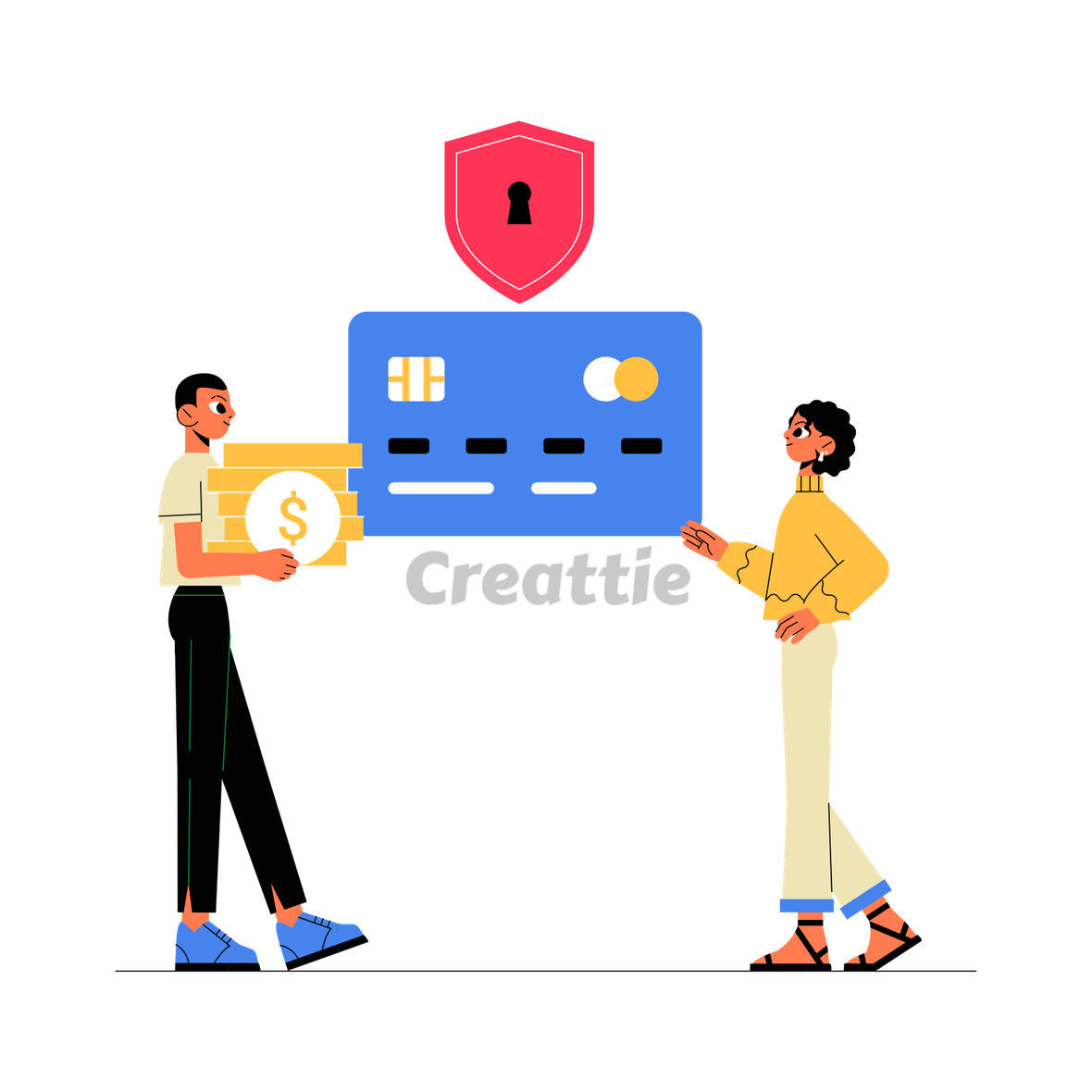 Download Debit Card animation in Lottie JSON