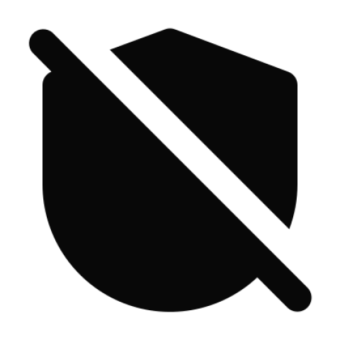 Download Shield Slash animated Icons in JSON Lottie