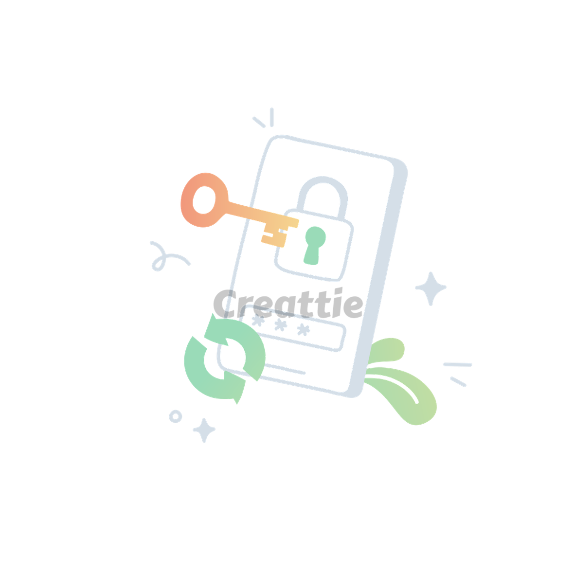 Download New Password animation in Lottie JSON