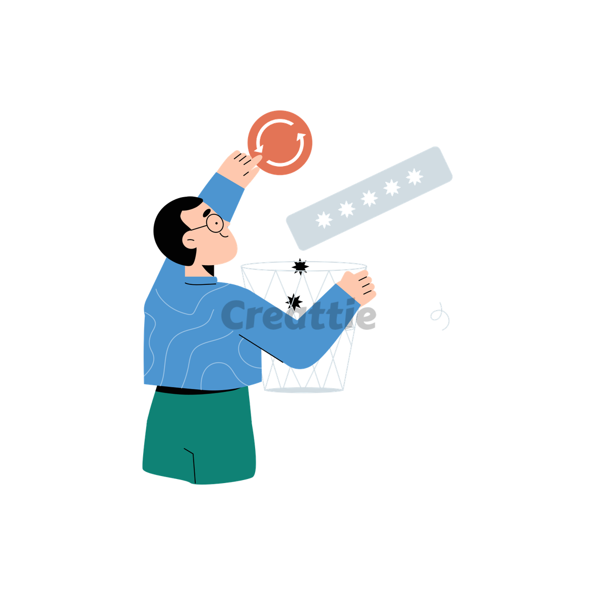 Download Reset Password animation in Lottie JSON