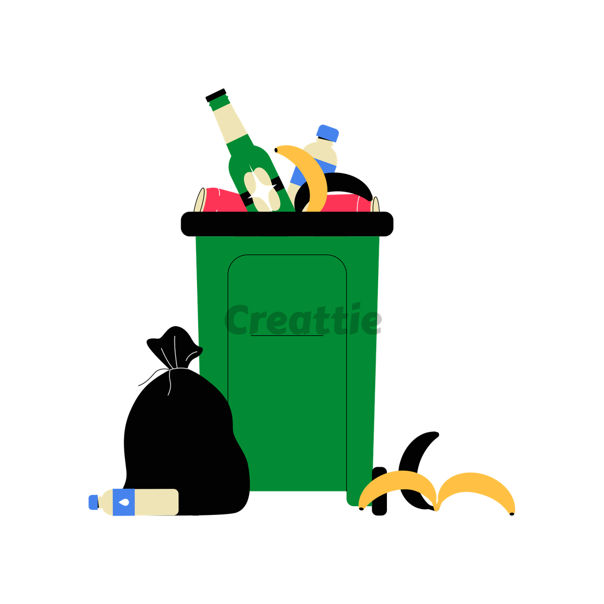 Trash Full Png