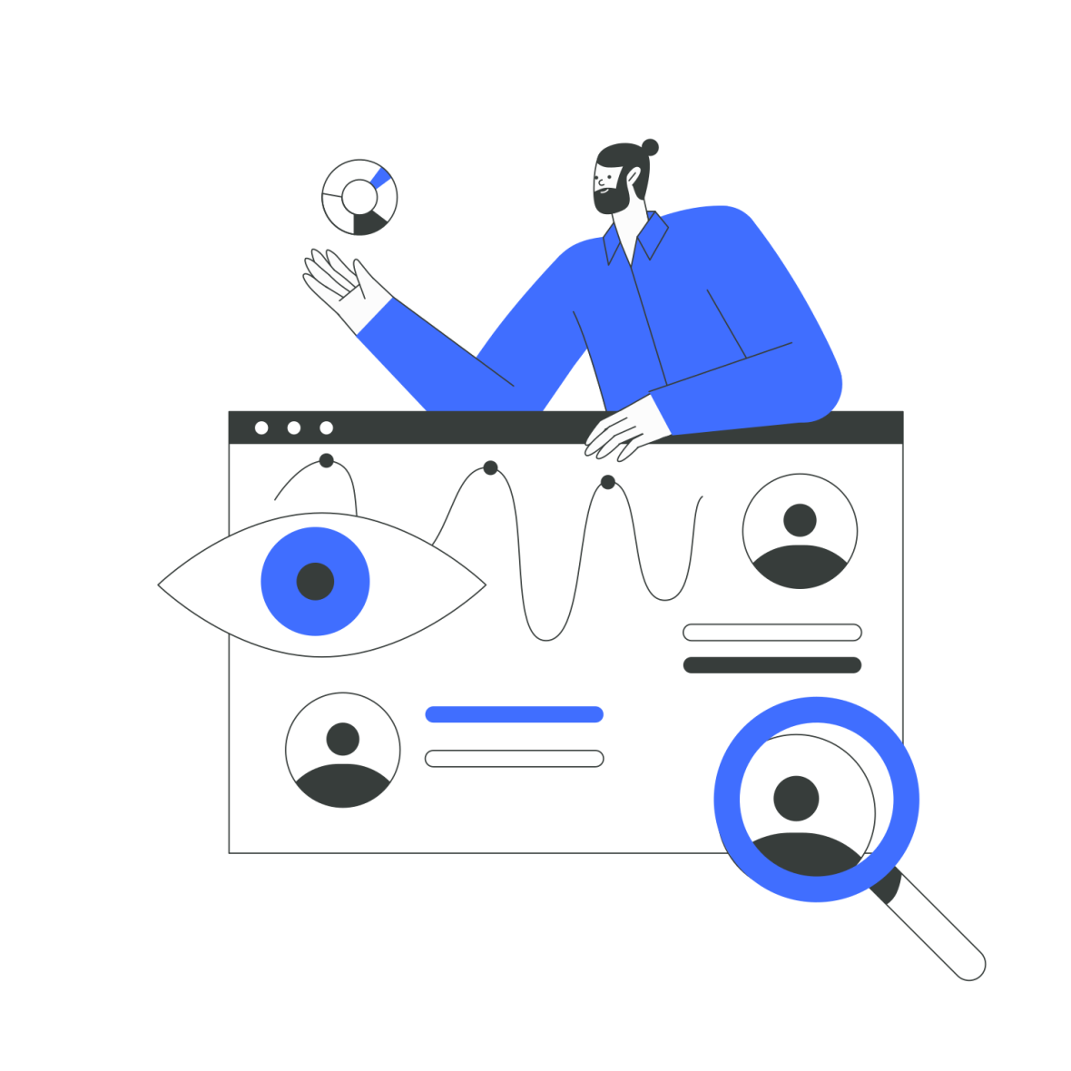 Download Site Monitoring animation in Lottie JSON