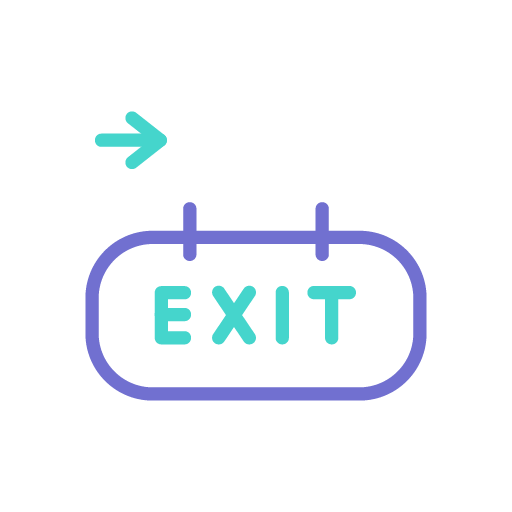 Download Emergency Exit animated Icons in JSON Lottie