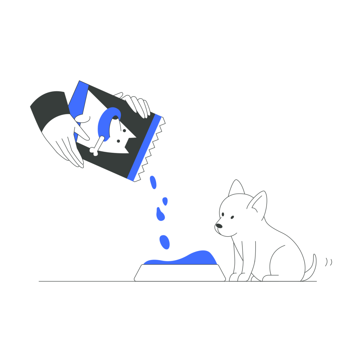 Download Feeding Pet animation in Lottie JSON