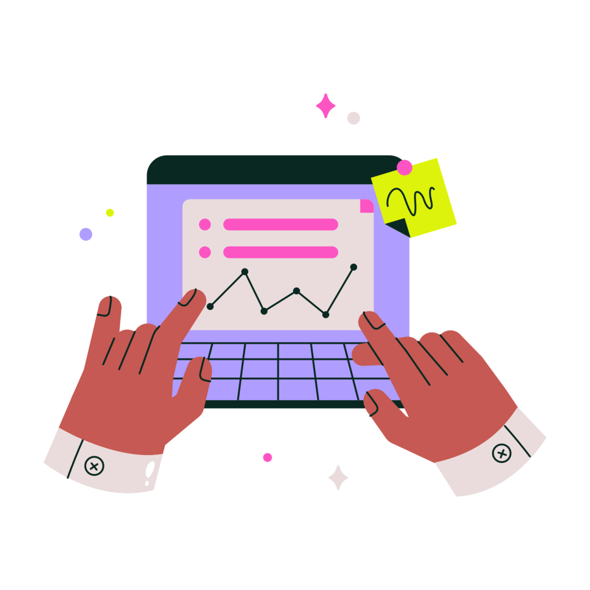 Download Work Computer animation in Lottie JSON
