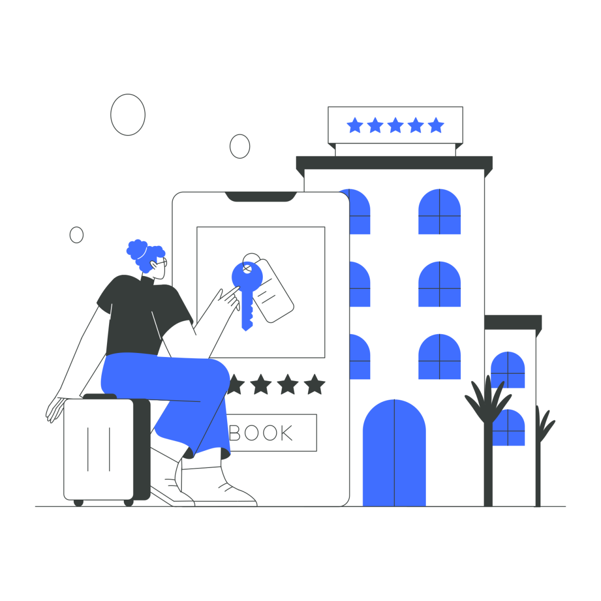 Download Hotel Booking animation in Lottie JSON