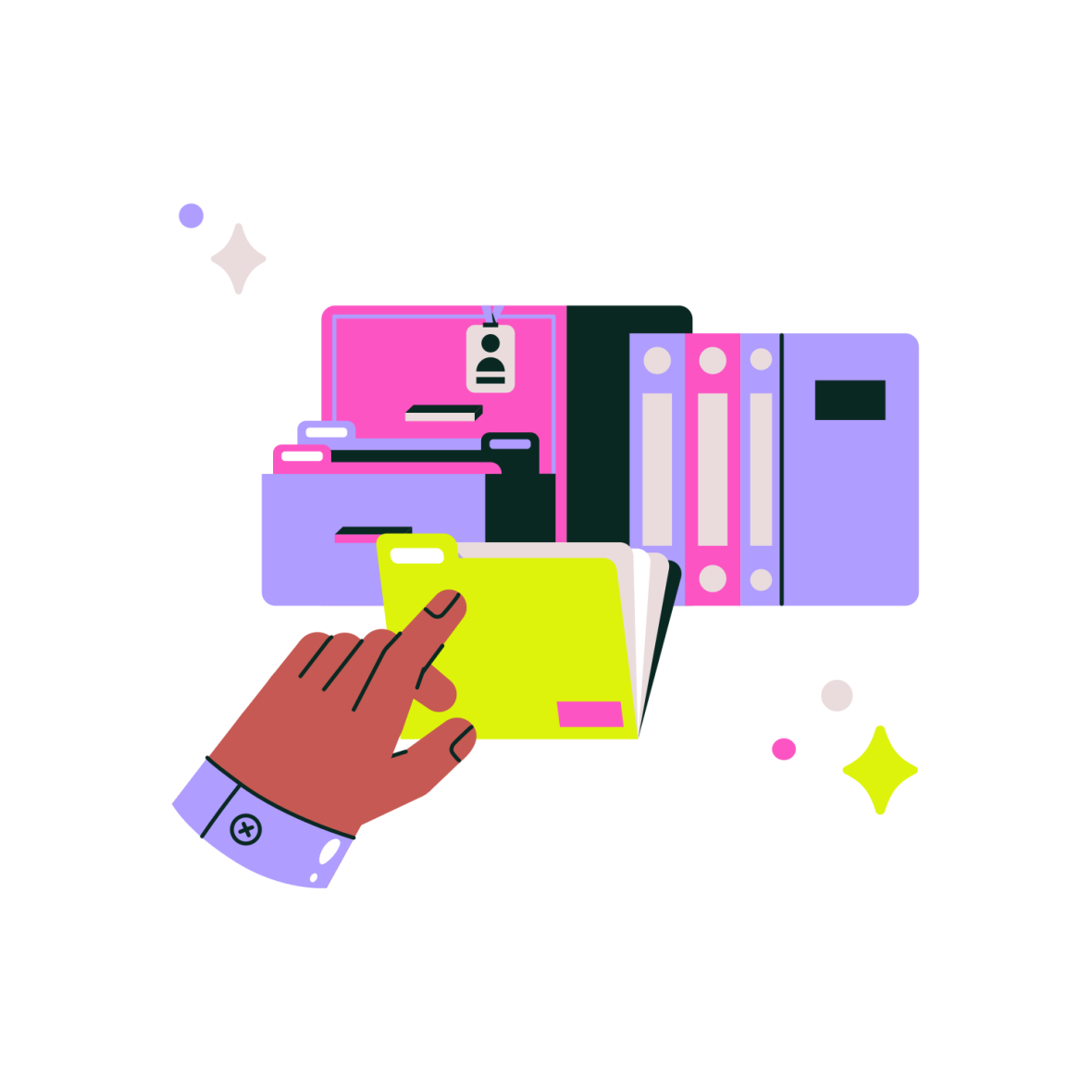 Download Data Exchange animation in Lottie JSON