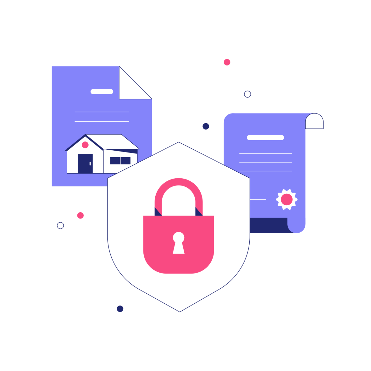 Download Secured Loan animation in Lottie JSON