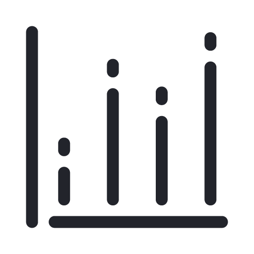 Download Bar Chart 3 animated Icons in JSON Lottie