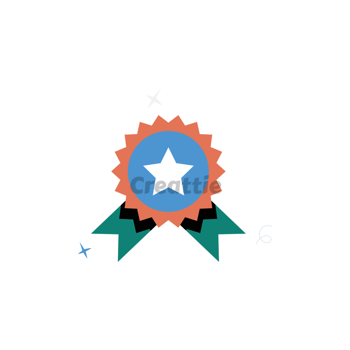 Download Star Badge animation in Lottie JSON