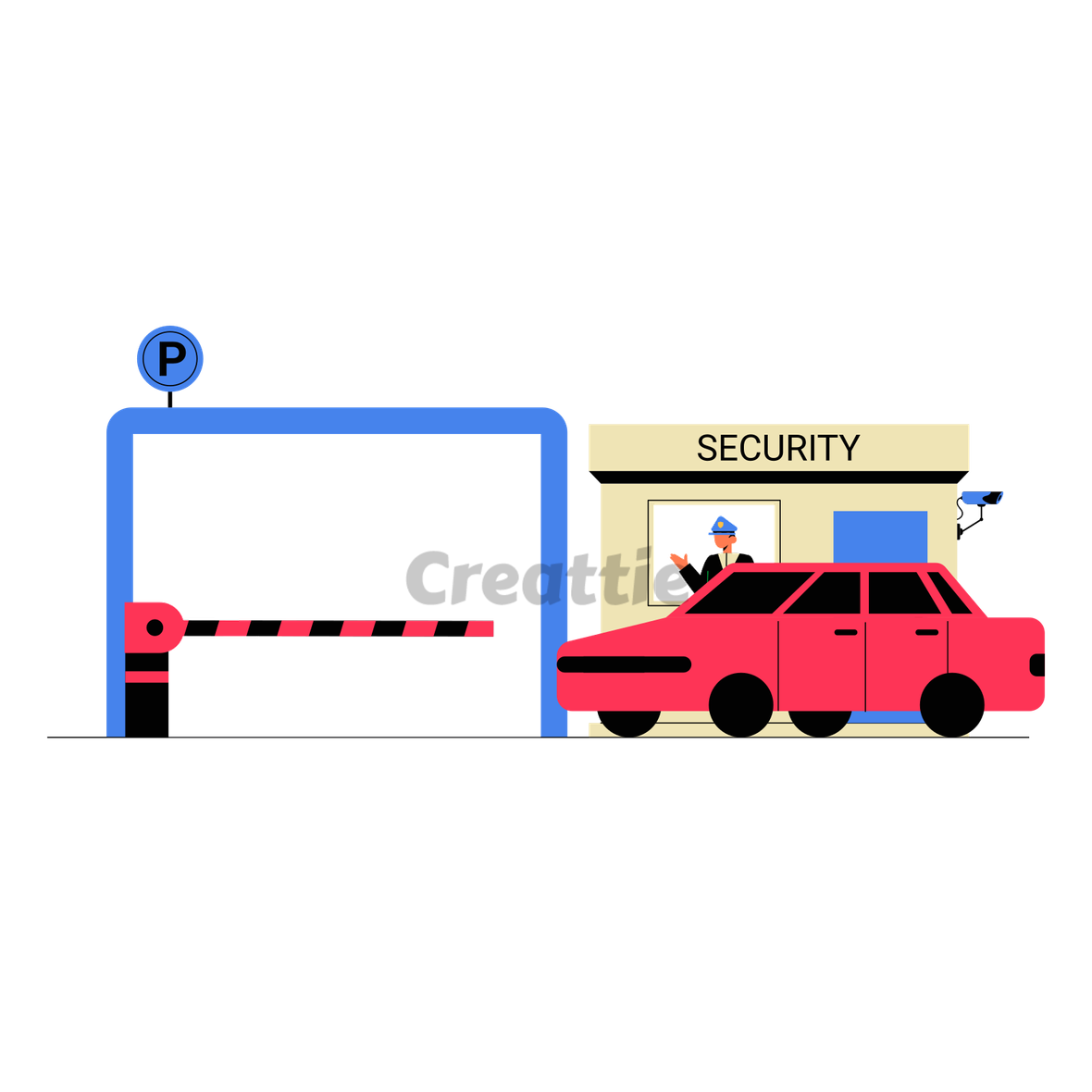 Download Car Parking animation in Lottie JSON