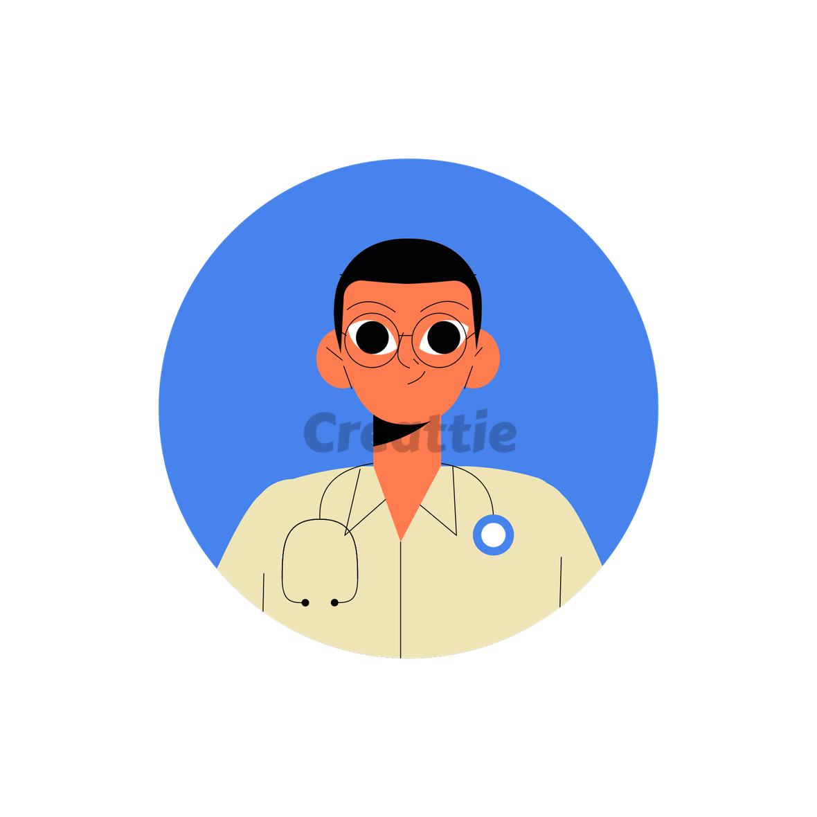 Download Doctor animation in Lottie JSON