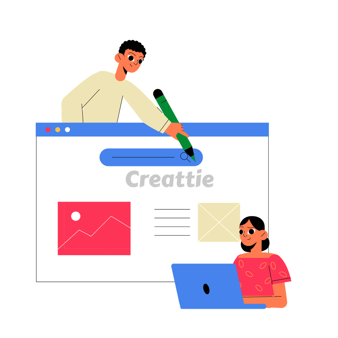Download UI Design Process animation in Lottie JSON